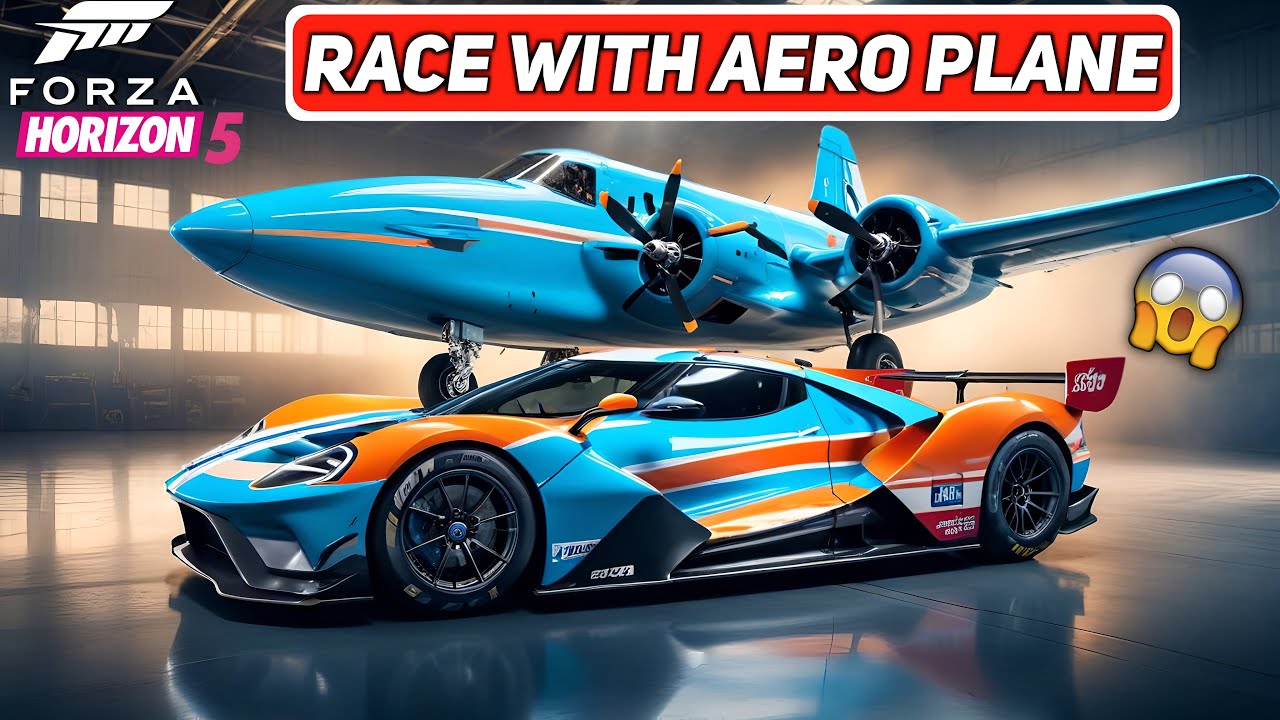 RACE WITH AN AERO PLANE | 😱 FORZA HORIZON 5 - YouTube