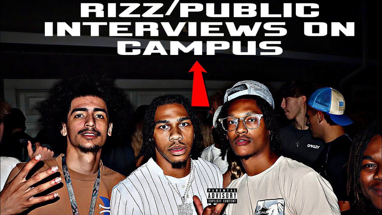RIZZ/PUBLIC INTERVIEWS ON CAMPUS - YouTube