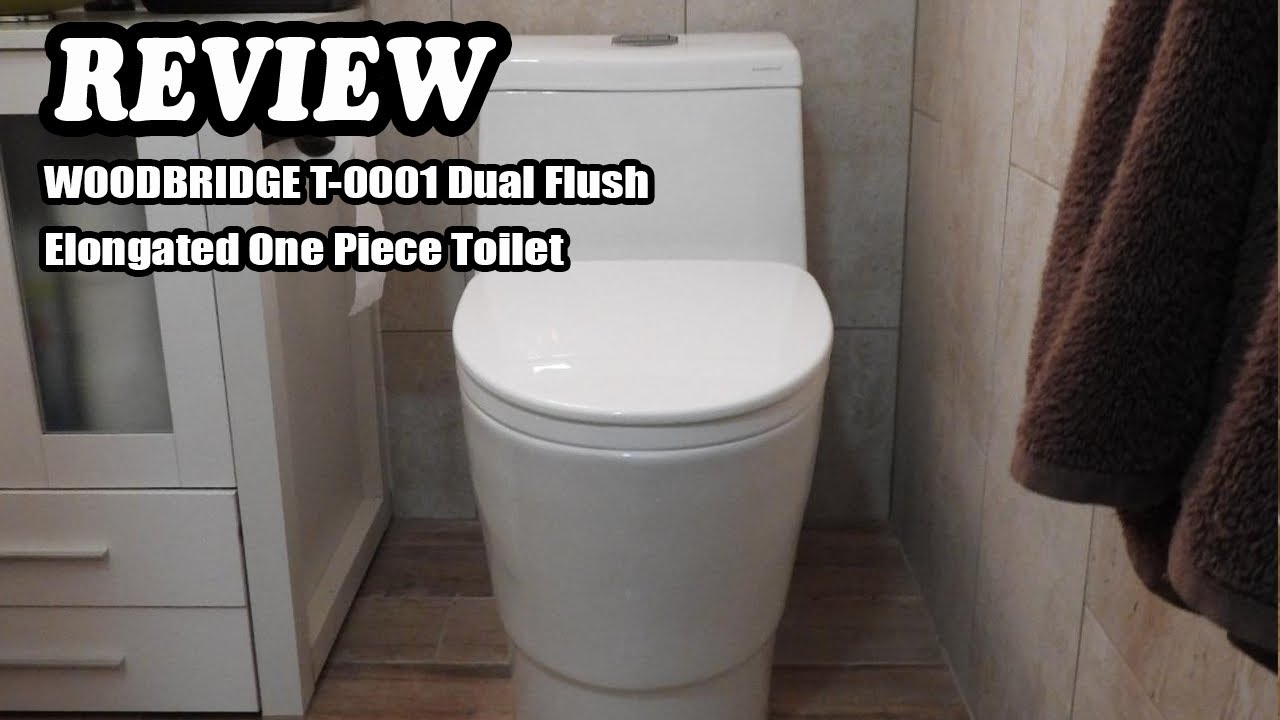 WOODBRIDGE T-0001 Dual Flush Elongated One Piece Toilet Review - Is It ...