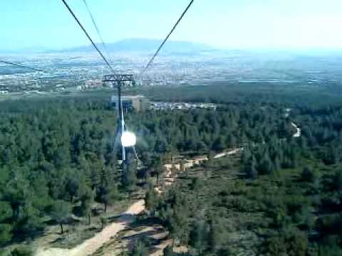 teleferic in parnitha athens - YouTube