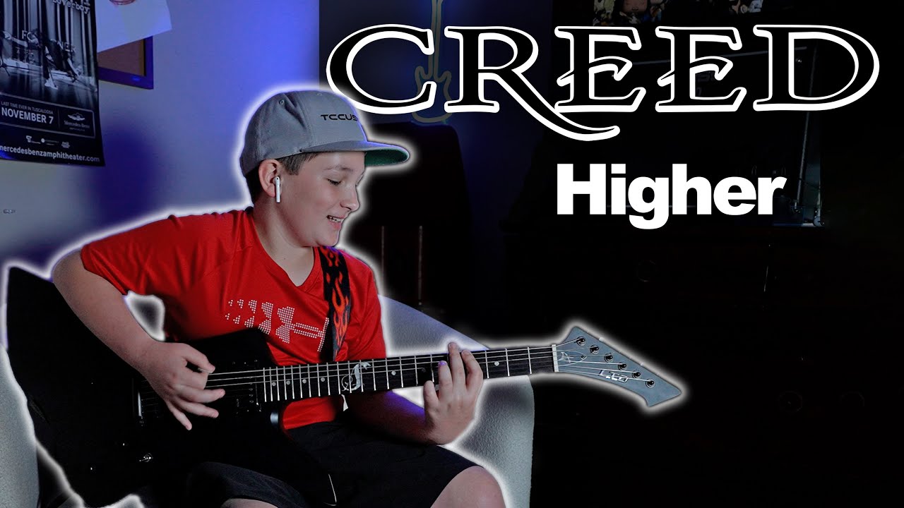 Creed - Higher (guitar cover) - YouTube