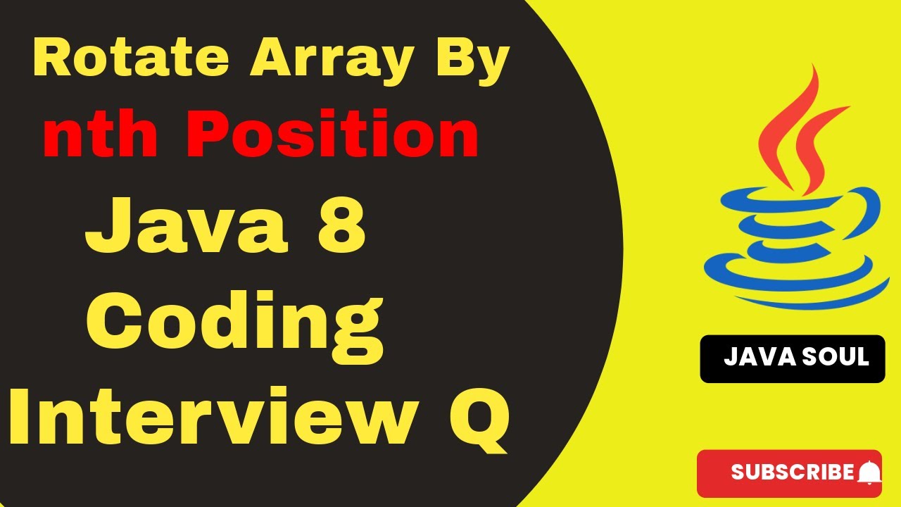 Rotate Array Rotate Array By K Positions In Java 8 Using Stream Api 1280