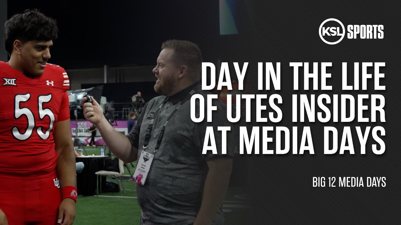 Big 12 Media Day Vlog: Day 2 With Utah Insider Steve Bartle - YouTube