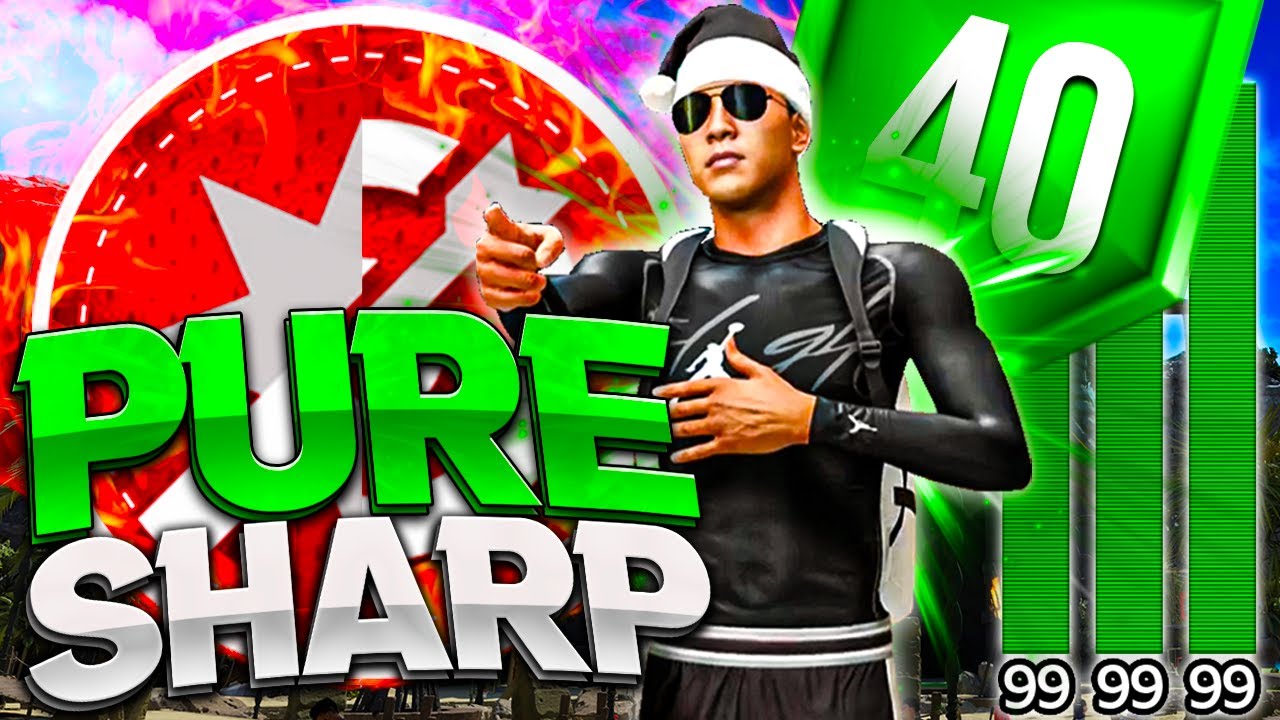 99 3PT PURE SHARPSHOOTER with HOF LIMITLESS RANGE is THE BEST BUILD NBA ...