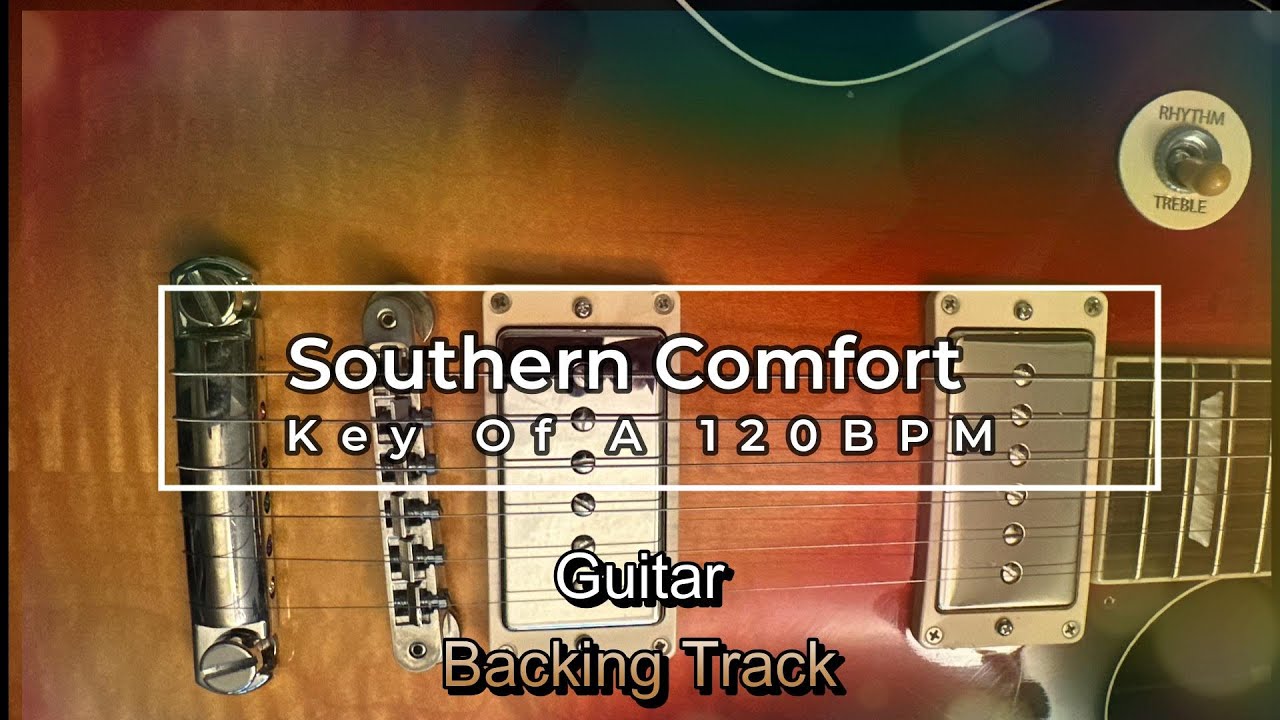 Southern Comfort Guitar Backing Track Jam In A - YouTube