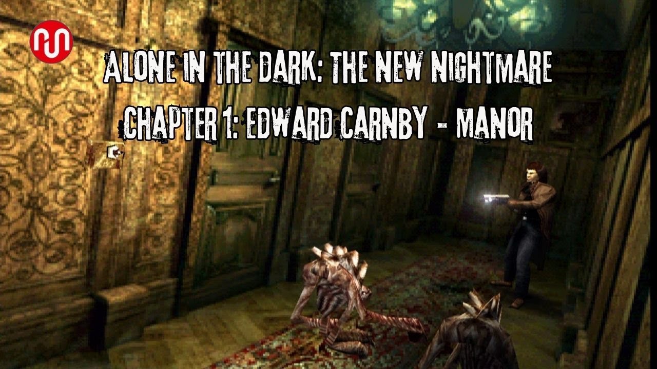 Alone In The Dark: The New Nightmare Full Walkthrough - Chapter 1 - Edward Carnby Manor - YouTube