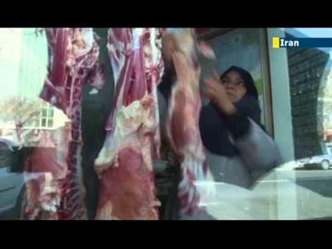 Iranian woman defies conventions by working as butcher in traditionally male profession