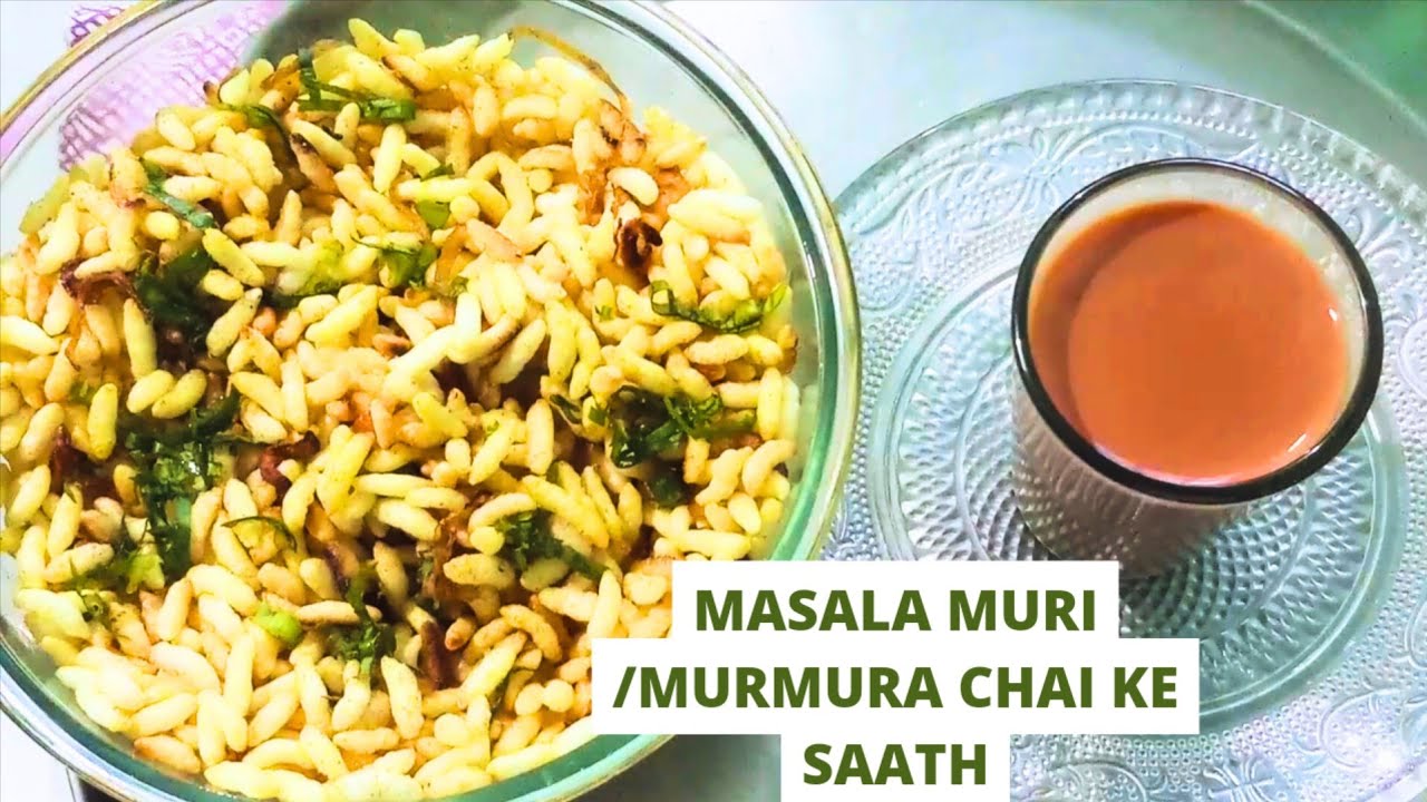 🌨🌨🌨🍵🍿The Secret To perfectly Spicy Puffed Rice |Tea Time Snacks Recipe ...