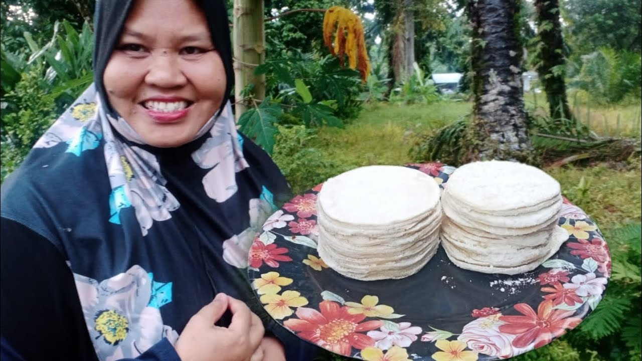 CARA BUAT HOMEMADE KULIT WANTAN BY KAK NUR @ TANPA GUNA PENCETAK - YouTube
