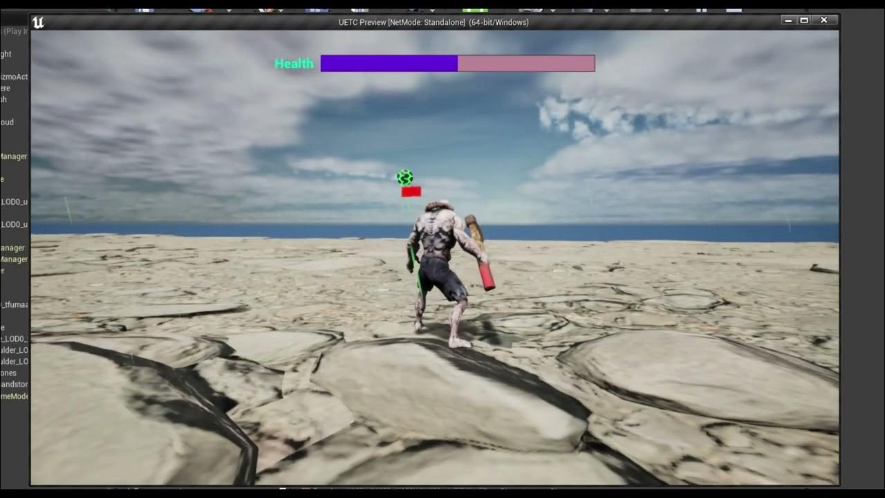 Unreal Engine 4 | Widget Blueprint, Main Menu, HUD, Damage, Line Trace | UETC - YouTube