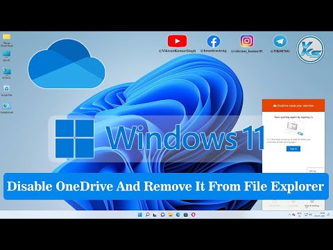 How To Disable OneDrive And Remove It From File Explorer On Windows 11 ...