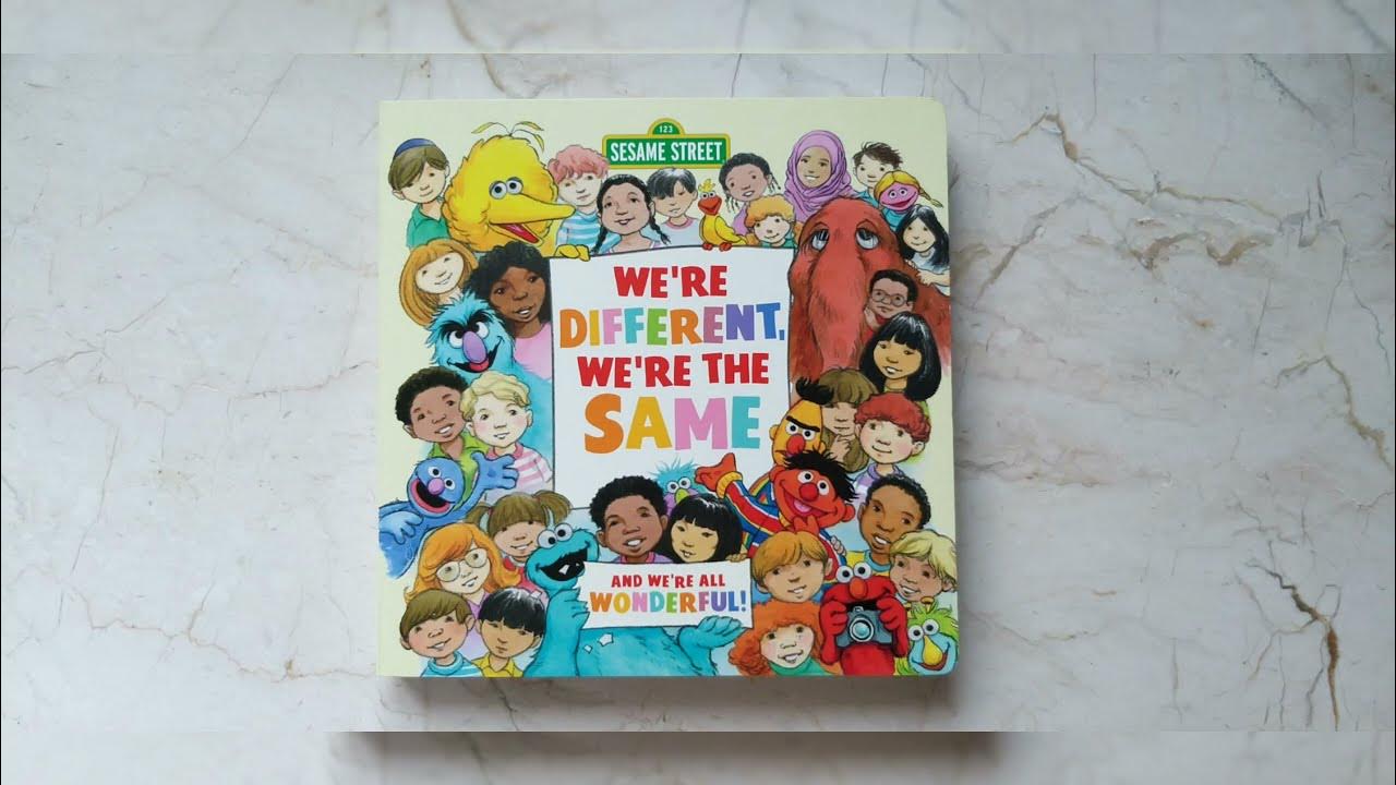 We're Different, We're The Same by Bobbi Jane Kates - Elmo Sesame ...