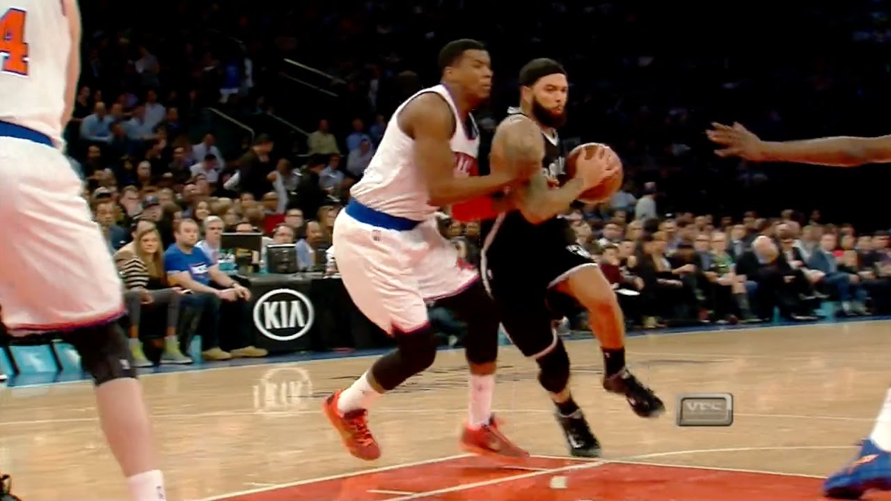 Deron Williams -- 26 Pts 11-21 FG, 7 Ast, 7 Reb | Nets vs Knicks 4/1/15 ...
