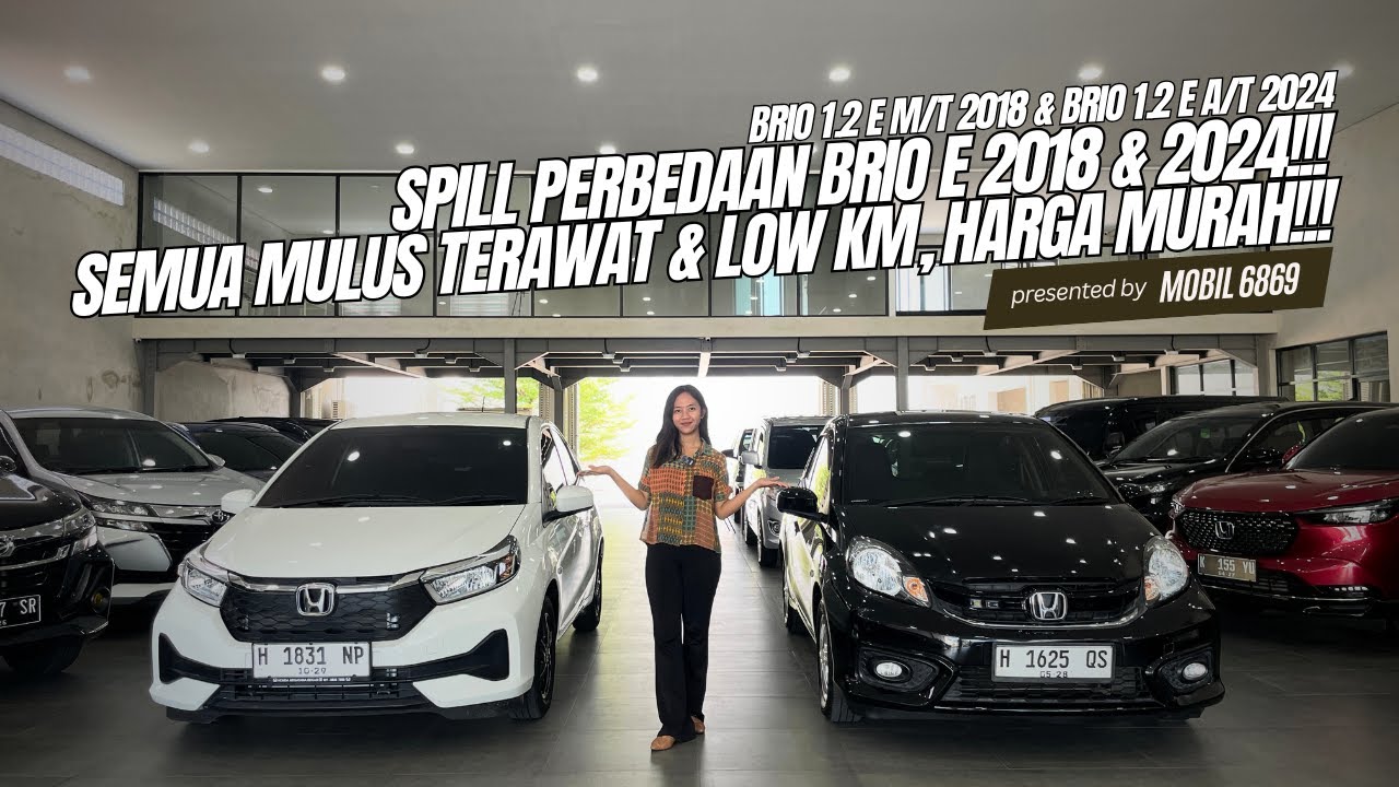 PERBEDAAN BRIO SATYA E 2018 & 2024! UNIT SPECIAL LOW KM, MULUS, HARGA ...