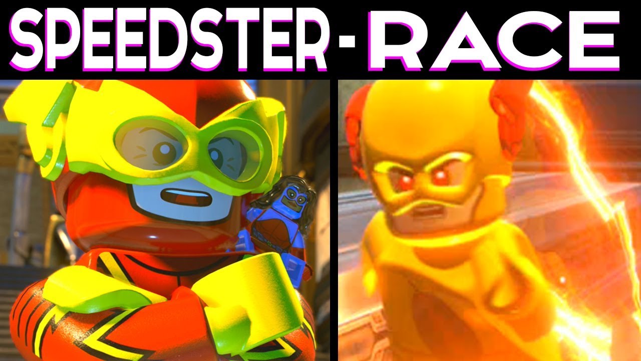 Reverse Flash & The Flash RACE Vs Johnny Quick - Epic Speedster Race ...