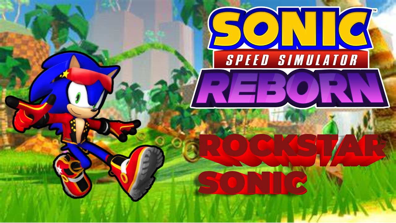 DESBLOQUEANDO A ROCKSTAR SONIC!!! (Sonic Speed Simulator) - YouTube