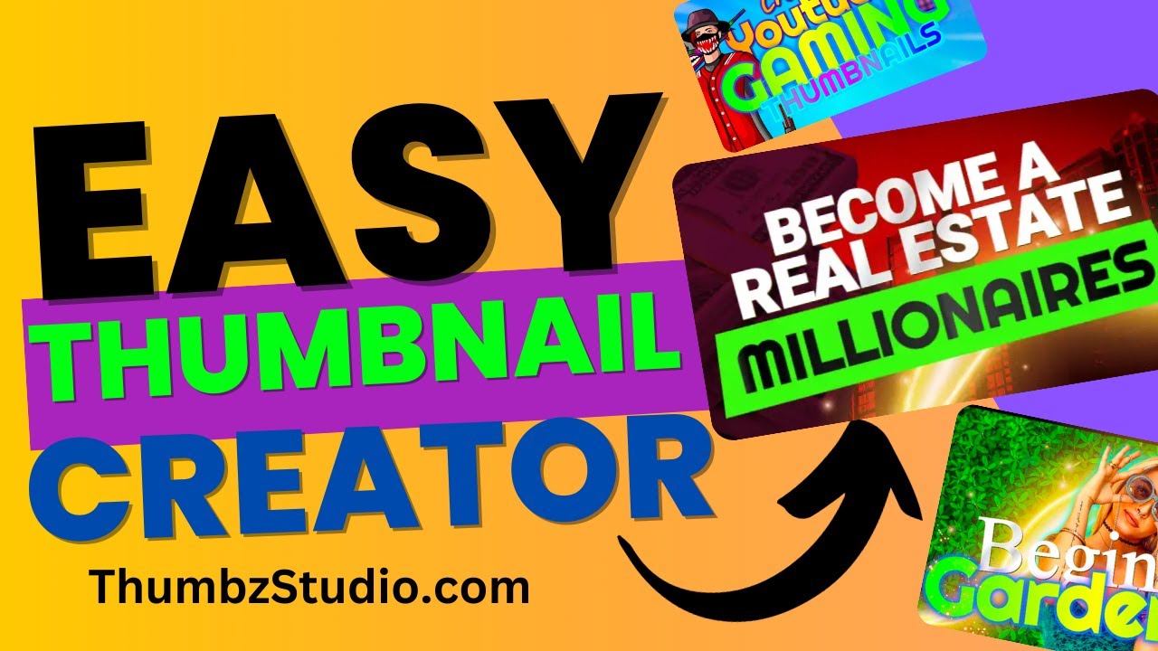 Easy Real State YouTube Thumbnail Creator Tool for YouTube Thumbnails ...