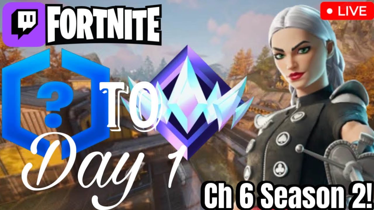 Fortnite Chapter 6 Season 2 Ranked! (From Unranked to Unreal Day 1 ...