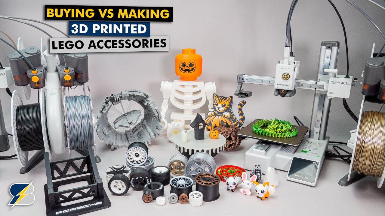 3d Printed LEGO accessories: Buying vs. DIY - Can the Bambu Lab A1 & A1 ...