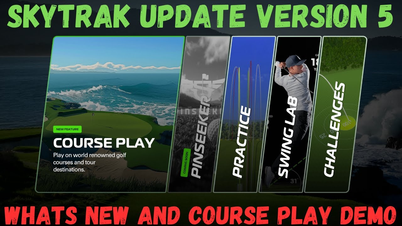 SkyTrak 5.0 is Here! Let's See What This Update is ALL About - YouTube