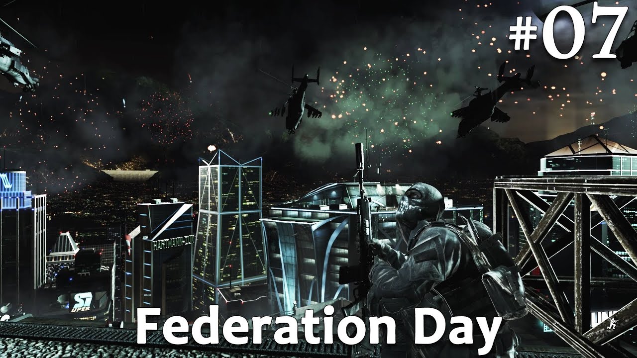 Call of Duty Ghosts - Gameplay Walkthrough Mission 7 - Federation Day ...