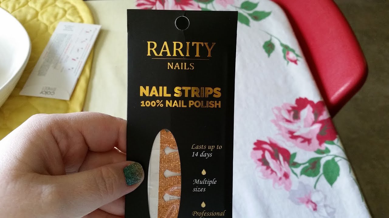 RARITY NAILS - Wonderful and Affordable Nail Polish Strips - YouTube