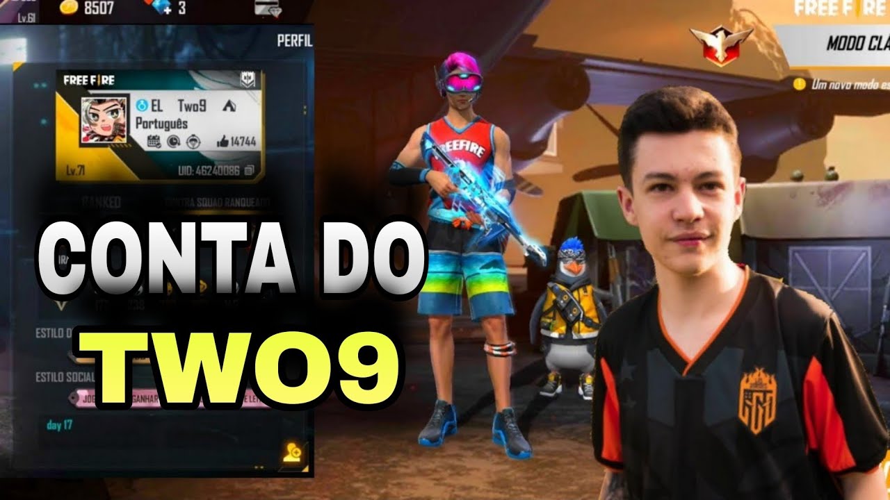 🔥JOGANDO NA CONTA DO TWO9🔥FREE FIRE AO VIVO🔥LIVE ON🔥 - YouTube