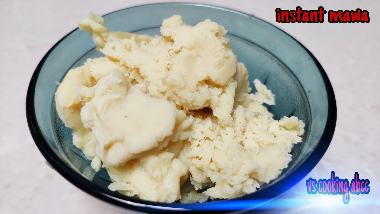 Instant Mawa Recipe | Instant khoya/Mawa Recipe milk powder | Perfect ...