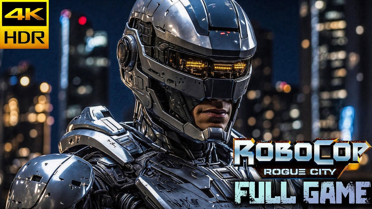 Robocop Rogue City｜Full Game Playthrough｜4K RTX - YouTube