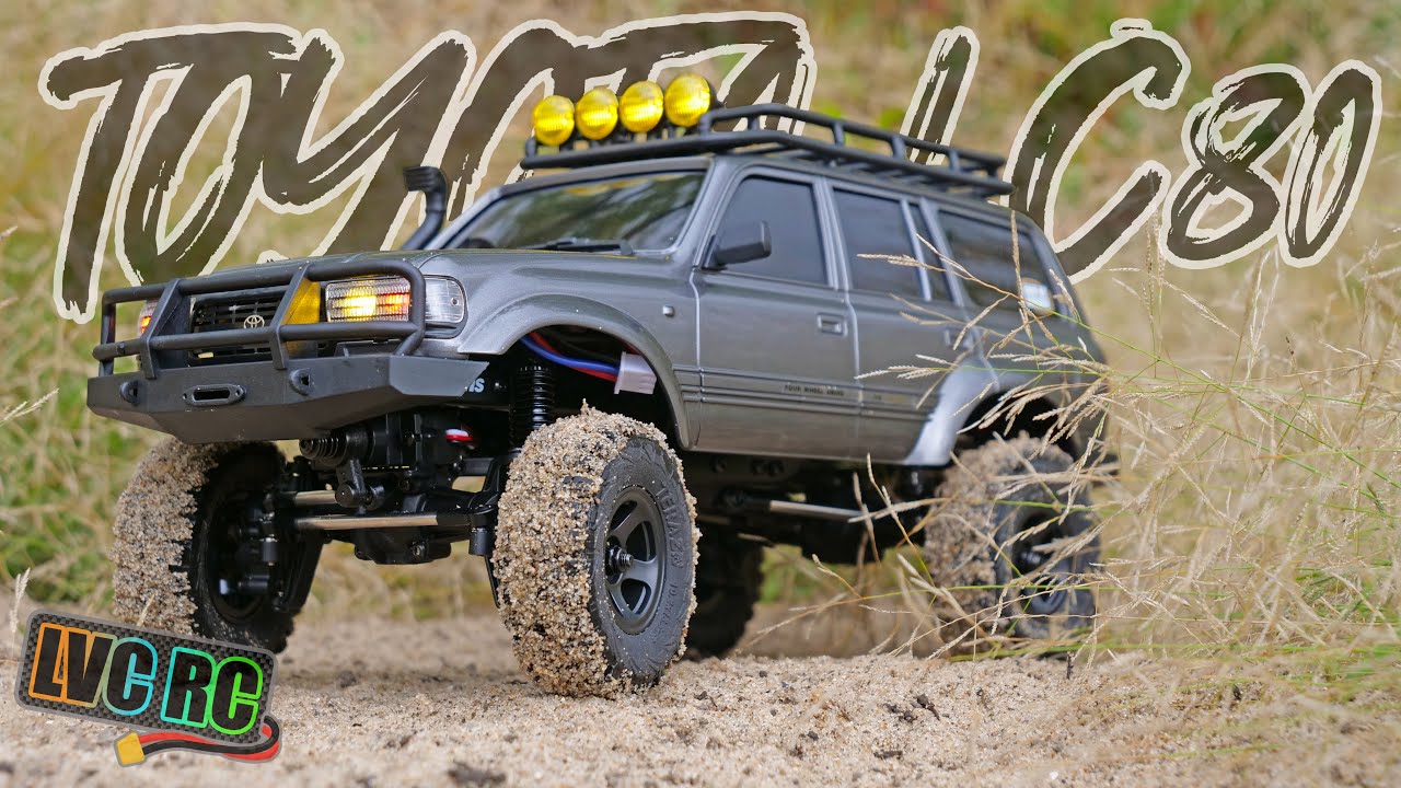 FMS FCX18 Toyota LC80! | Unboxing, Overview, & Crawling - YouTube