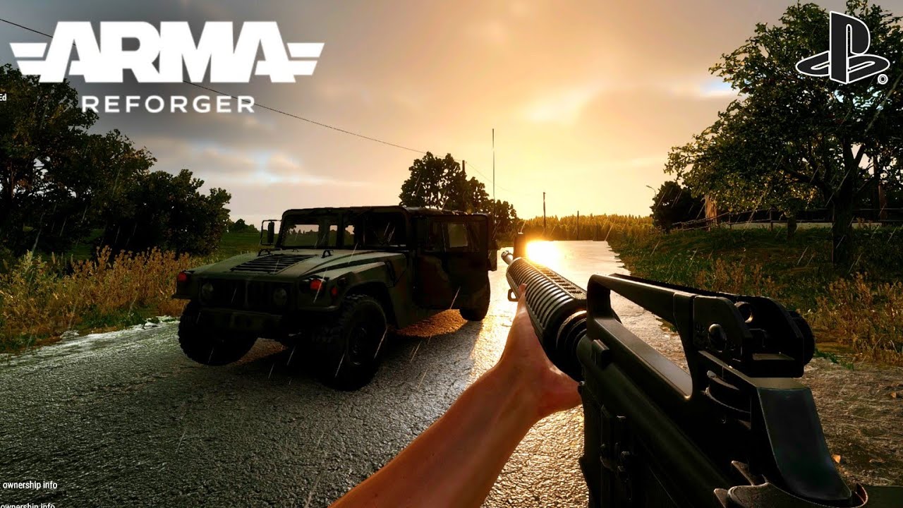 First Time Playing Arma Reforger PS5 Gameplay - YouTube