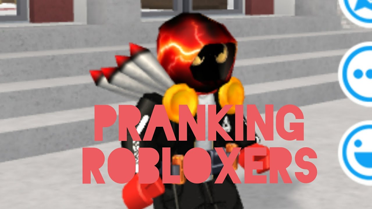 PRANKING PEOPLE ON ROBLOX with awsome stunts at beginning - YouTube
