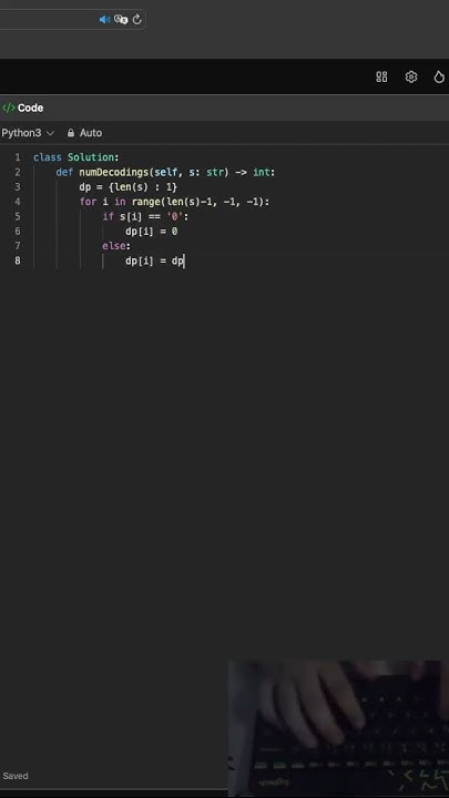 Leetcode 91 Decode Ways Coding Python Programming Code Automobile Youtube