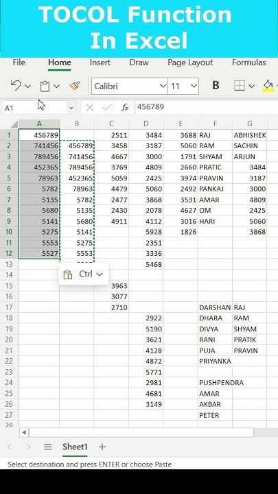 Tocol Formula In Excel Shortvideo Excelshorts Short Ytshorts
