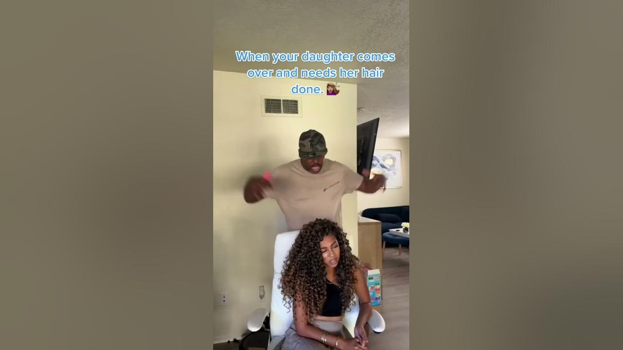 How Did I Do On My Daughters Hair Throwback 😳💇🏽♀️ Youtube