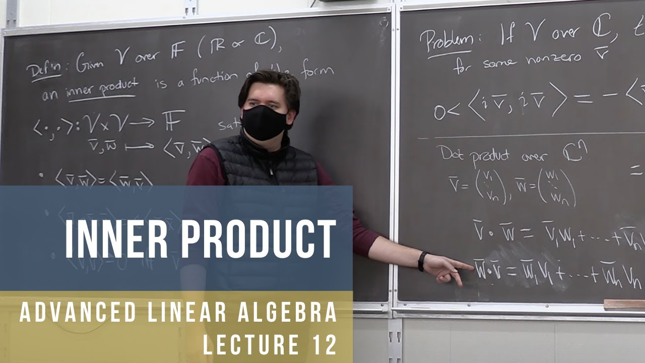 Advanced Linear Algebra 12: The Inner Product - YouTube