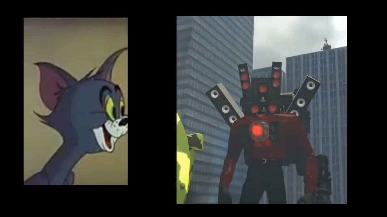 Tom And Jerry xem skibidi toilet 32 - YouTube