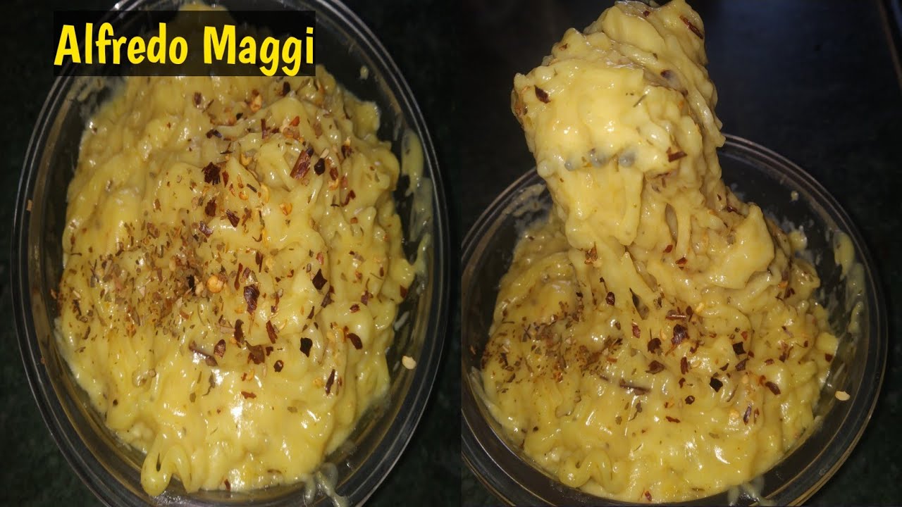 Alfredo Maggi | White Sauce Maggi Recipe - YouTube