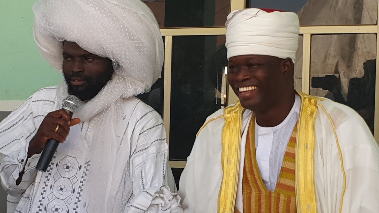 Imam Agba Offa with Sheikh Labib Lagbaji in Ilorin - YouTube
