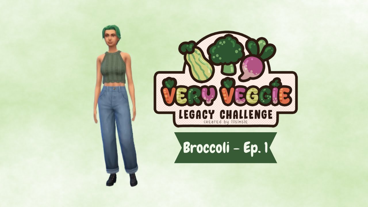 Slow Beginnings... - The Sims 4 - Very Veggie Legacy Challenge #1 ...