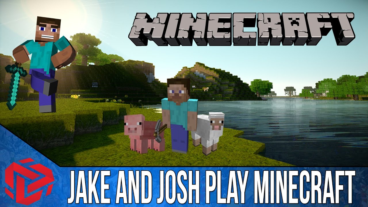 Jake And Josh Play Minecraft: Ep.1 - Surviving the first night! - YouTube