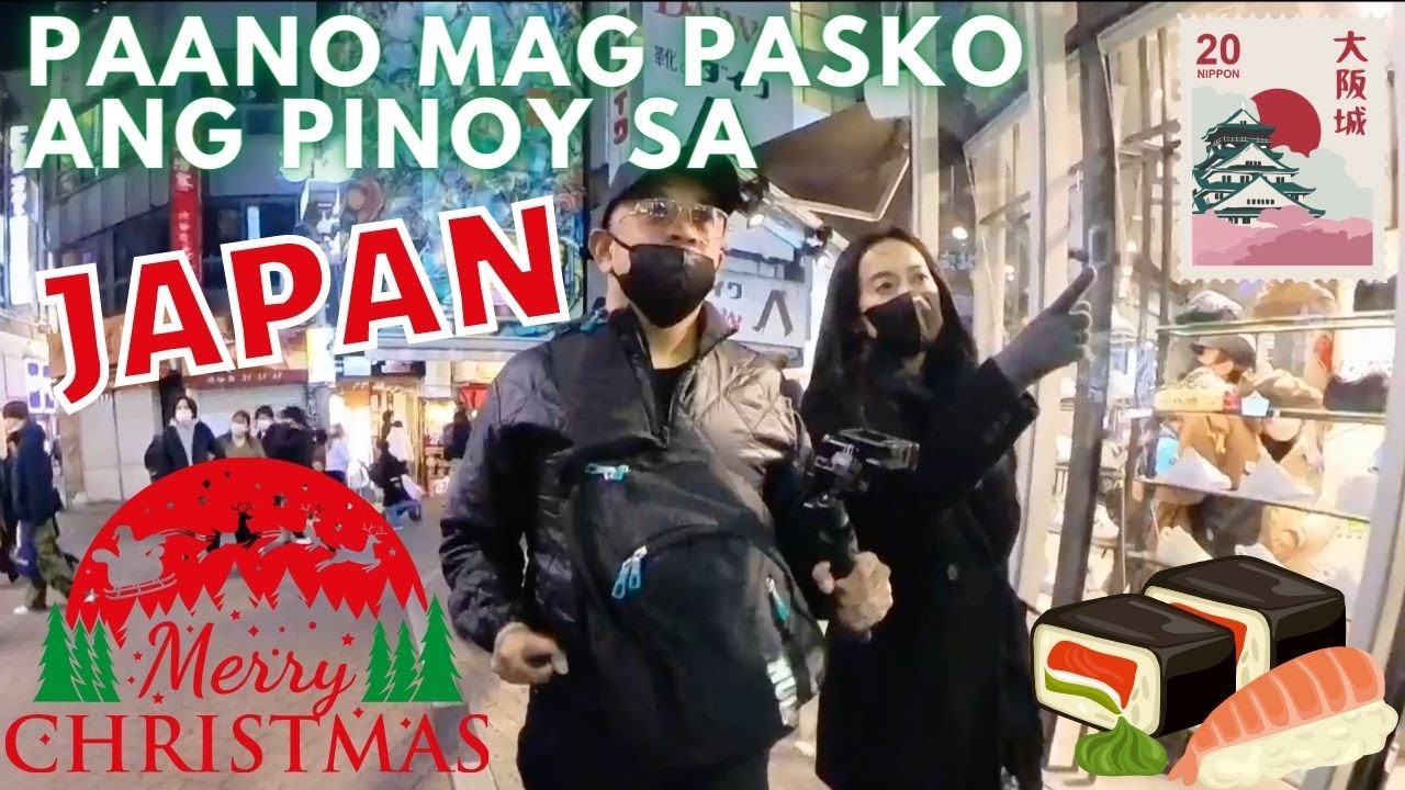 Paano mag Pasko ang PINOY sa JAPAN - YouTube