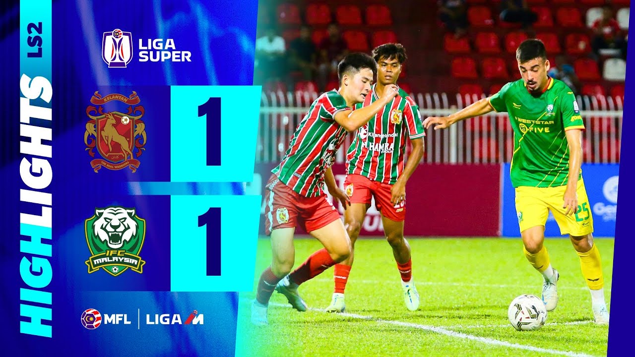 Kelantan The Real Warriors FC 1-1 Imigresen FC | Highlights | Liga ...