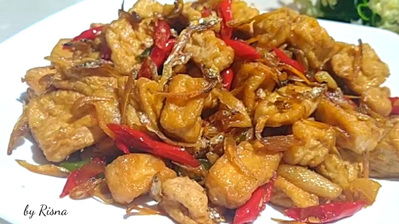 Orek Tahu Dan Teri Bumbu Simple Enaknya Kebangetan Bun.. ‼️ - YouTube
