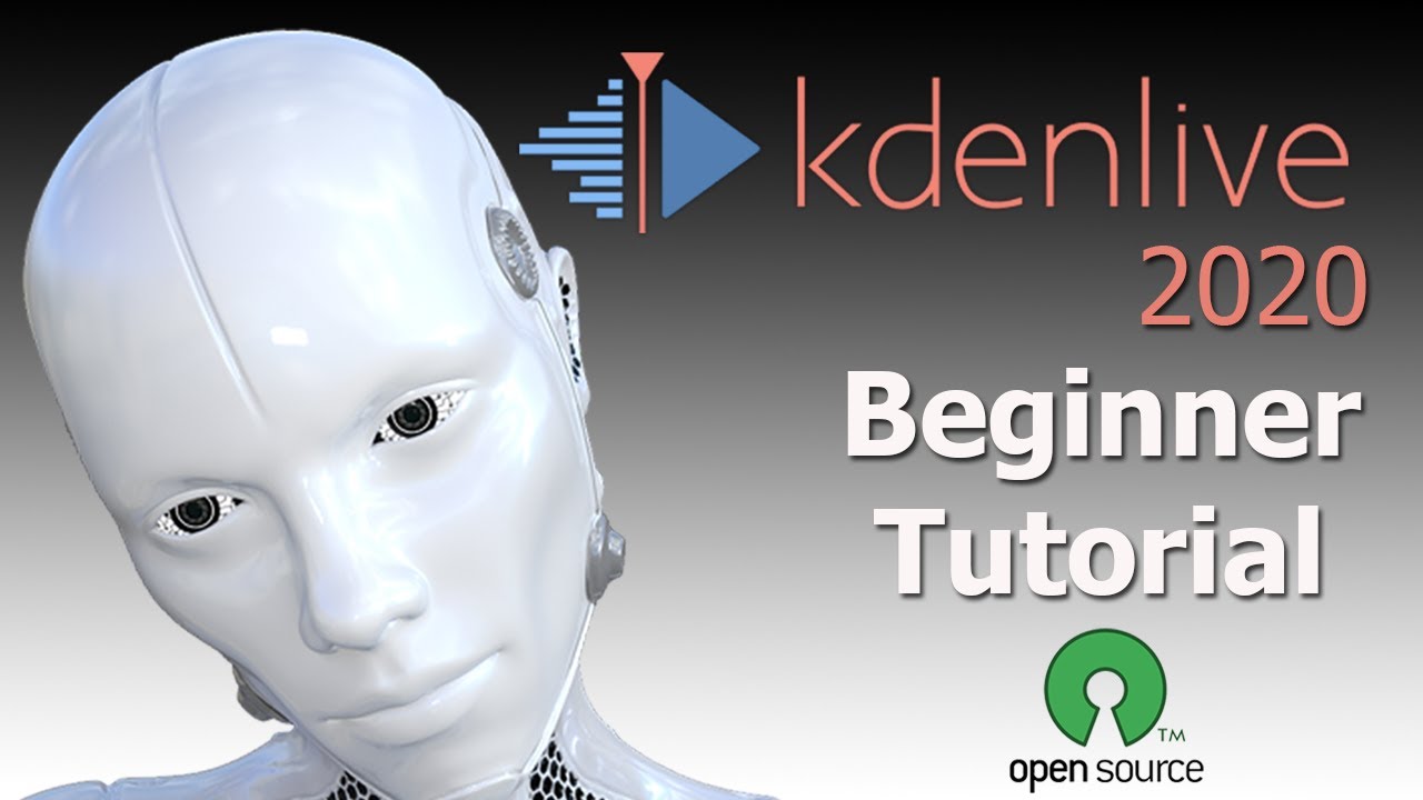 Kdenlive Beginner Tutorial 2020 - YouTube