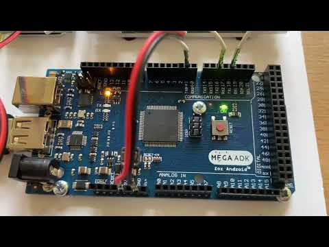 Arduino Mega (ADK) Padawan 360 connections - YouTube