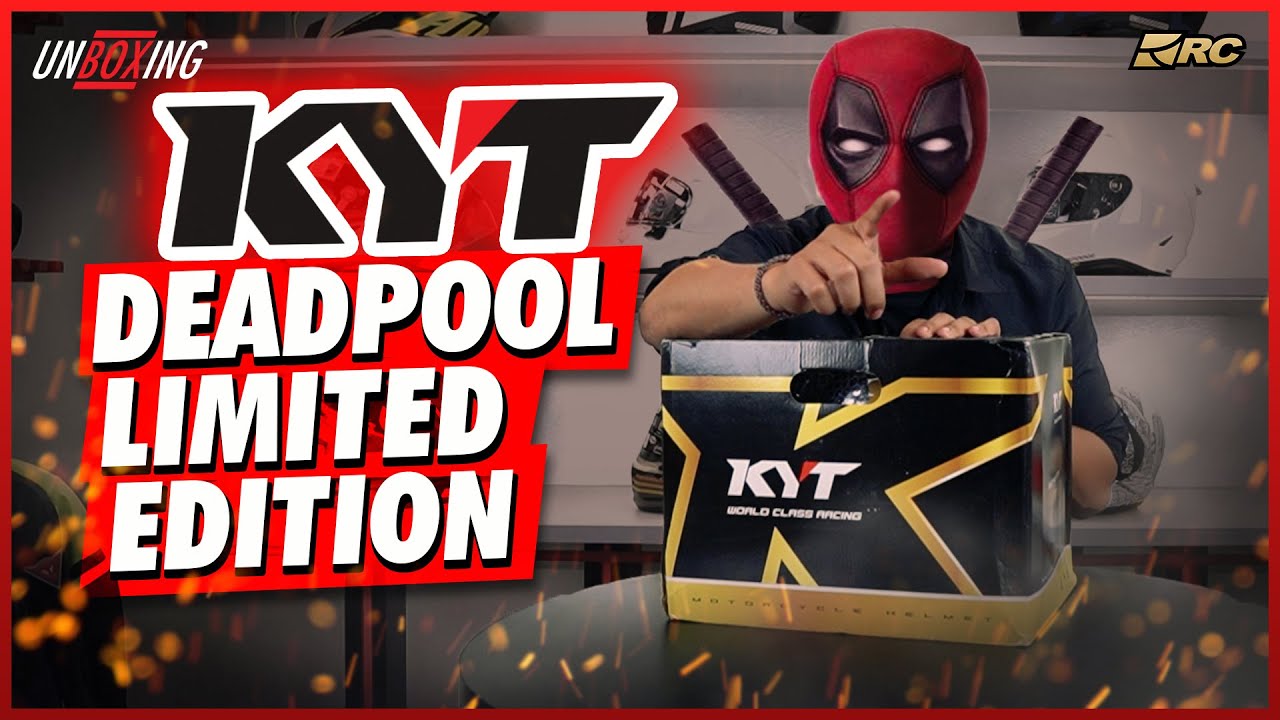 KYT TT COURSE DEADPOOL LIMITED EDITION ️ ️ Cuma Ada 999 Pcs ️ - RC ...