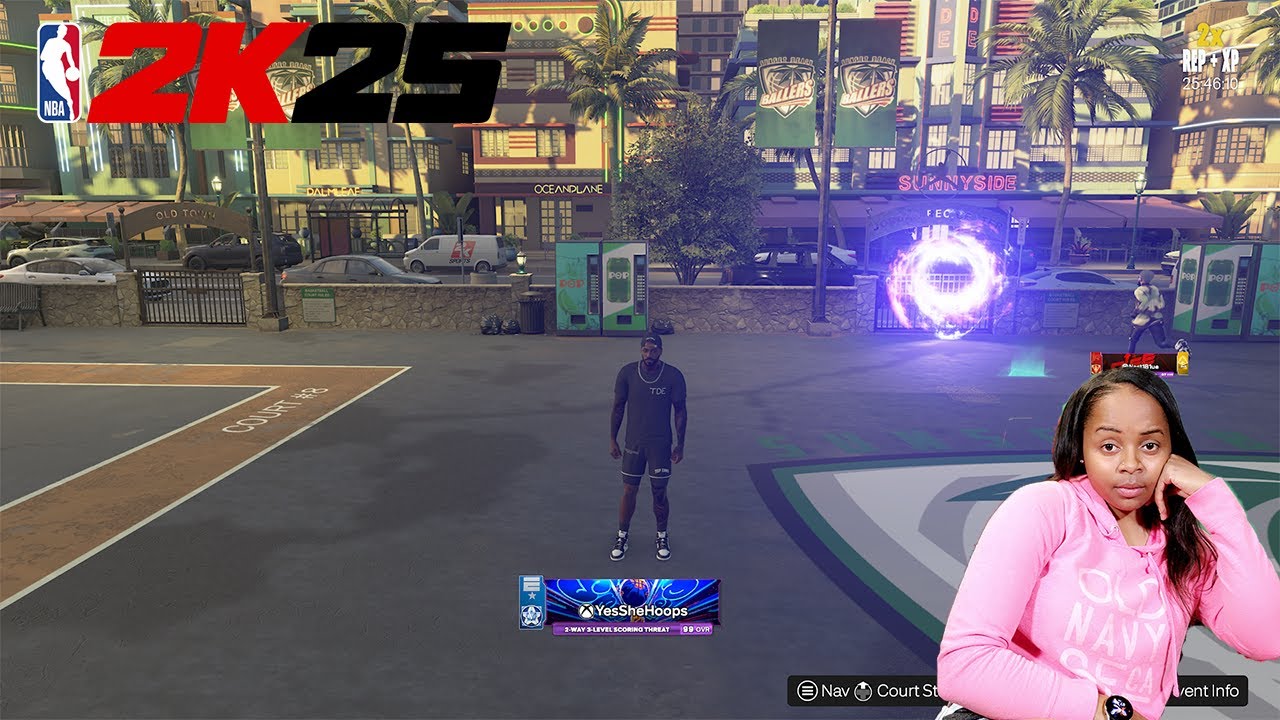 🔴LIVE - NBA 2K25 - JUST A GIRL DOING WHAT SHE DOES - YouTube