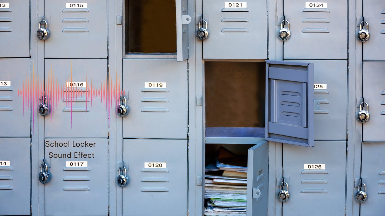 School Locker - Sound Effect - YouTube