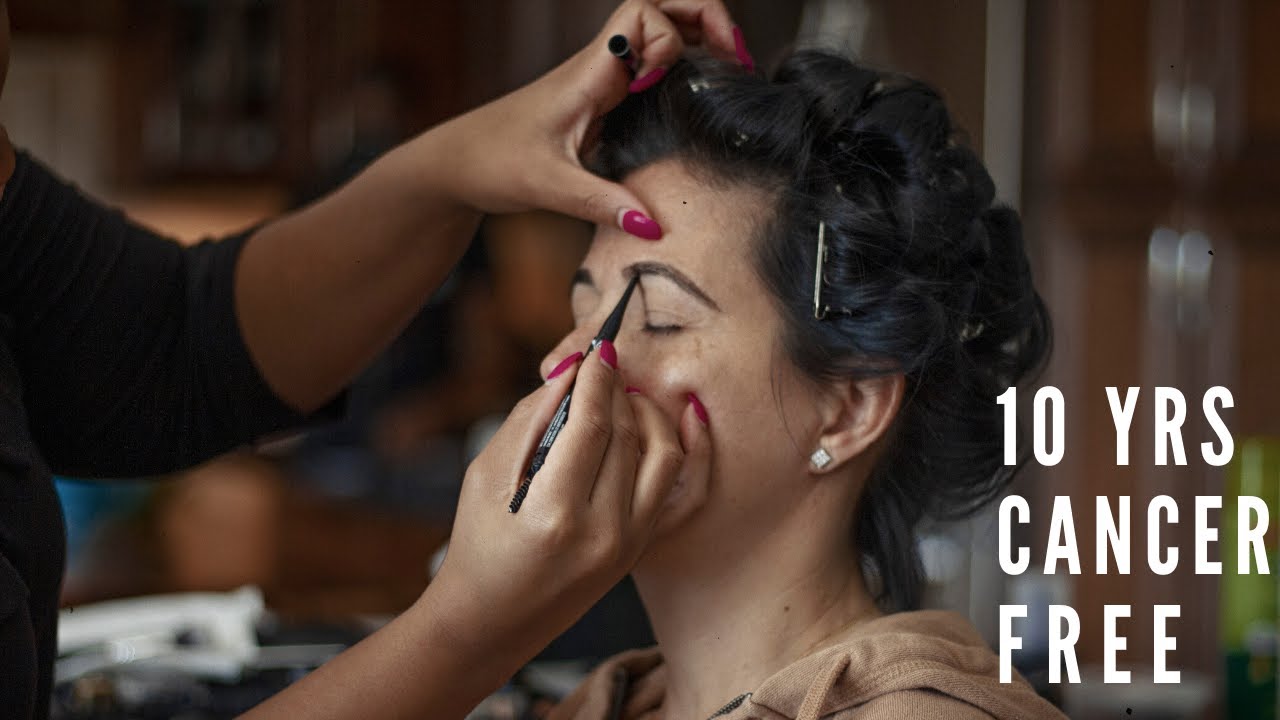 Celebrating 10 years cancer-free photo shoot - YouTube